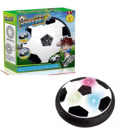 Hover Football Soccer Disc Indoor Ball Toy with Lights & Music 11 CM ...
