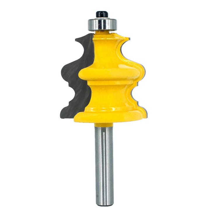 Milling Router Solid Anti-rebound 8mm Shank Handrail Molding Router Bit ...