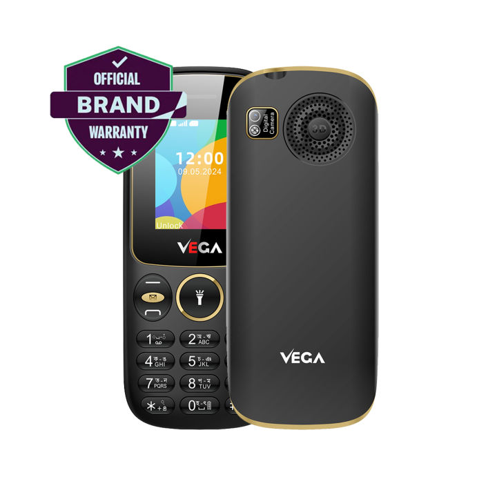 Vega V12 ultra 1800mah Feature Button Mobile Phone | Daraz.com.bd