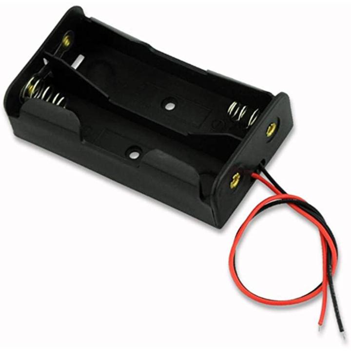 18650 2 Tank Rechargeable Battery Holder Two Slot Plastic Storage Box ...
