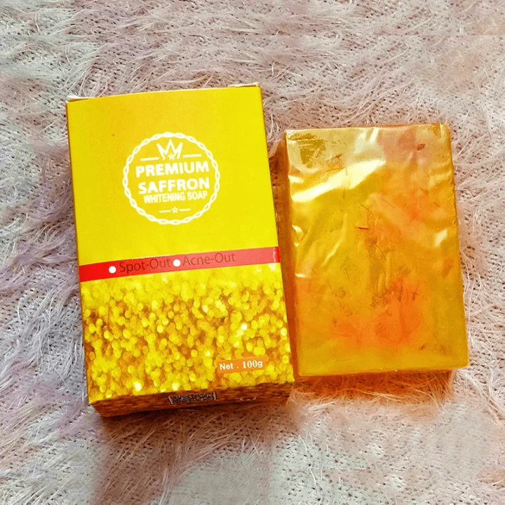 Premium Saffron Whitening Soap 100g | Daraz.com.bd