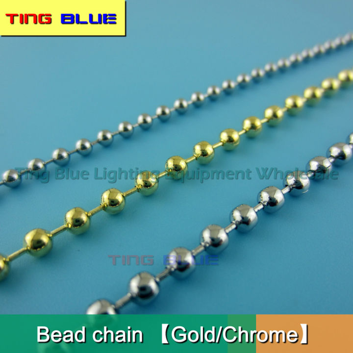 【3m】Small metal chains, bead chains, wall lights, fan lights, switch ...