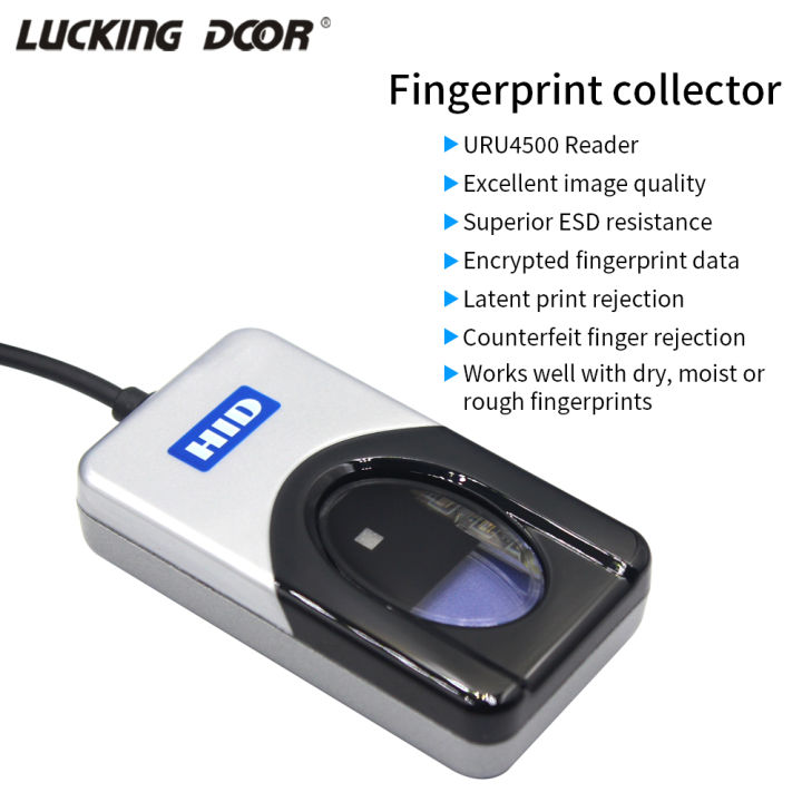 100% Orignal Fingerprint Scanner Digital Persona U.are.U 4500 URU4500 USB Biometric Sensor ...
