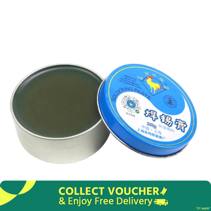 Super Activity Soldering Iron Welding Flux Solder Paste-100gm | Daraz ...