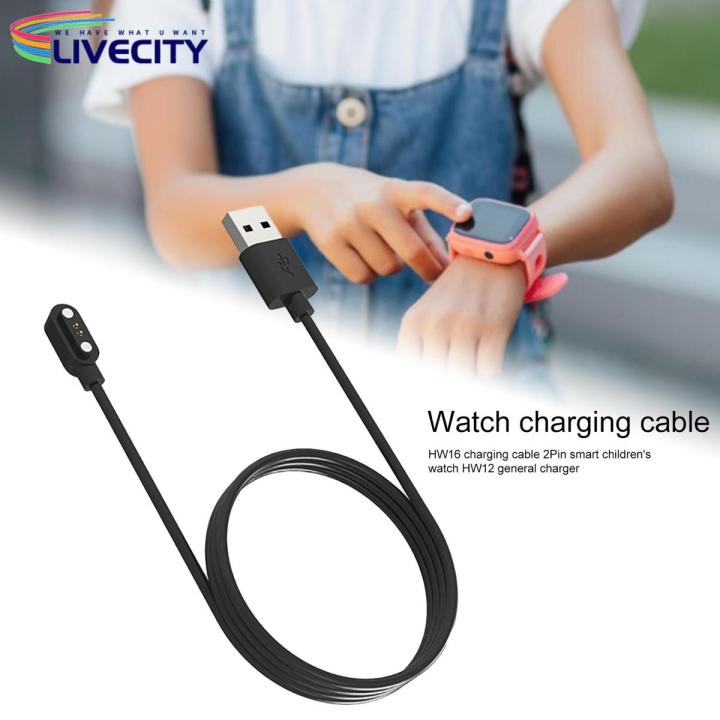 Smartwatch Charging Cable Anti-interference 2 PIN Wristwatch Charging ...