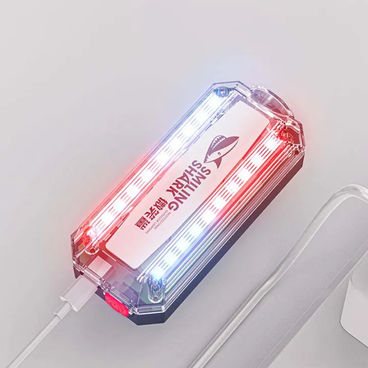 【New and Improved】 Outdoor Red Blue Strobe Light Light Warning Lights ...