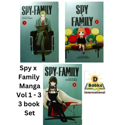Spy x Family Manga Volumes 1 - 3 (3 Book Set) | Daraz.com.bd
