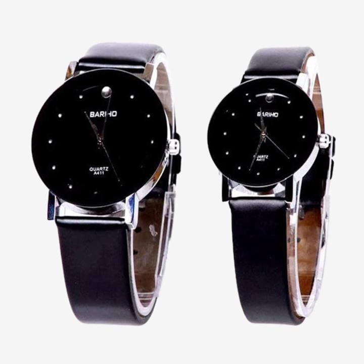 Couple Bariho leather Watch | Daraz.com.bd