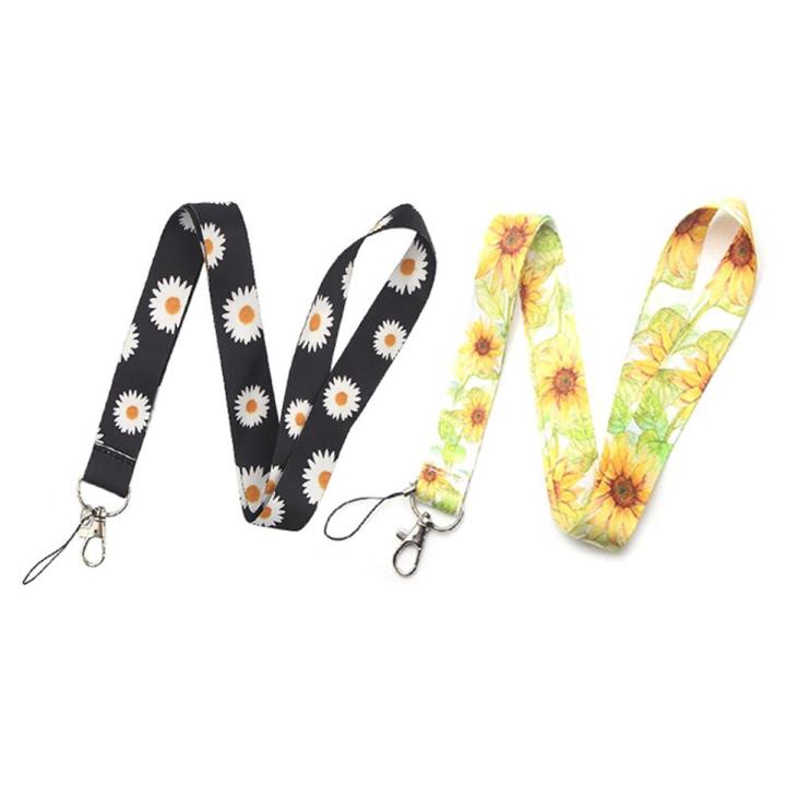 【VisioN Shop】Sunflowers Neck Strap Lanyard for Keys ID Card Badge ...