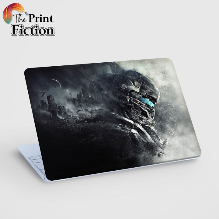 Spartan Locke Halo Game Laptop Sticker, Skin and Decal Stickers | Daraz ...
