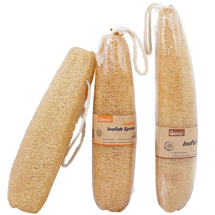 About 30-40cm Whole Natural Organic Loofah Sponges Exfoliating Shower ...