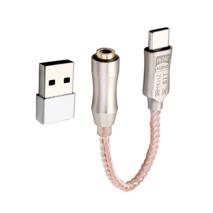 Type-C DAC Adapter USB Adapter Interface ALC5686 HiFi DAC Headphone Amplifier Digital Audio ...