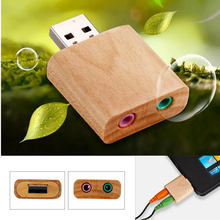 USB 2.0 12Mbps Virtual 7.1-Channel Stereo HI-FI Sound Card Adapter For ...