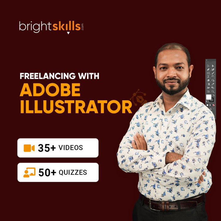 Freelancing with Adobe Illustrator - Bright Skills | Daraz.com.bd