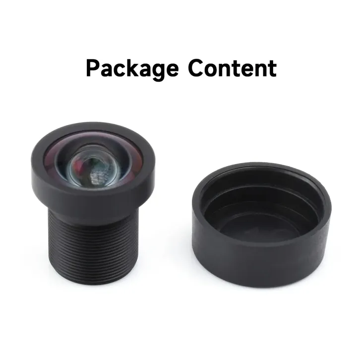 Waveshare M12 High Resolution Lens, 12MP, 113° FOV, 2.7mm Focal length ...