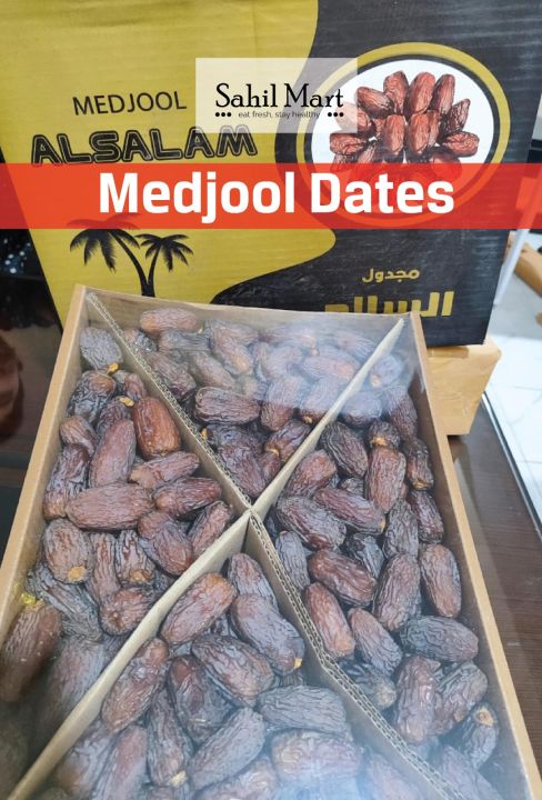 Premium Medjool Dates Large Size 5 Kg Box | Daraz.com.bd