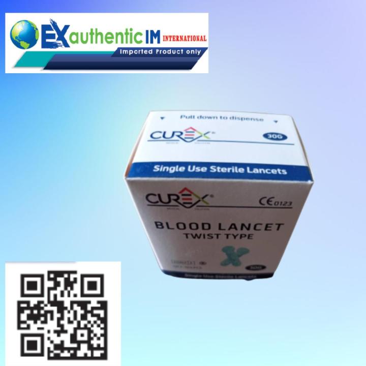 Curex Blood Lancet Twist Type | Daraz.com.bd