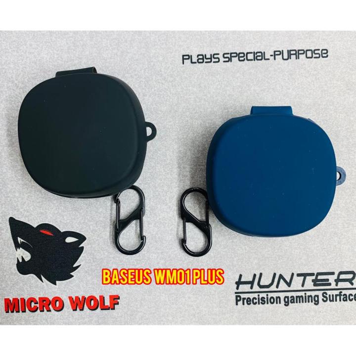 Baseus WM01 Plus Only Case Premium Artificial Carrying Case Shockproof ...