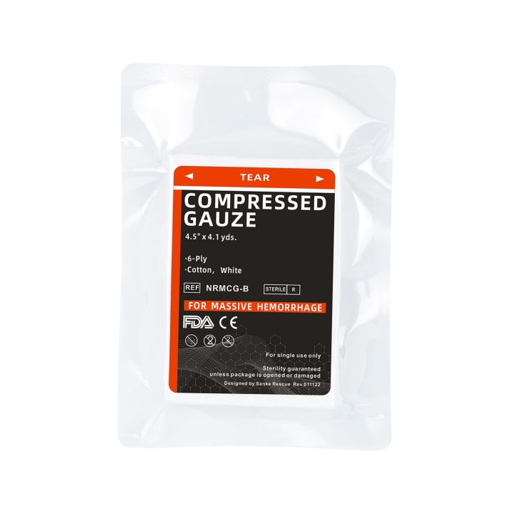 First Aid Compressed Sterile Gauze,Emergency Medical Dressing ...