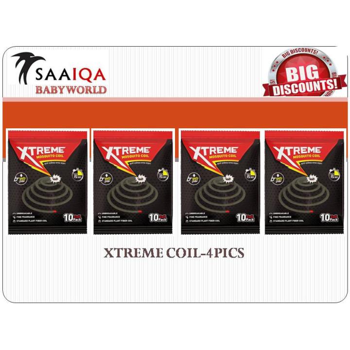 Extreme Mosquito Coil/ Xtream Coil- 4Pics Pack (40Pics) | Daraz.com.bd