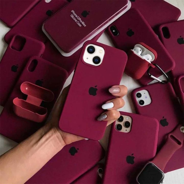 Premium Liquid Silicon Phone Case For apple iPhone 13 2021 Luxury ...