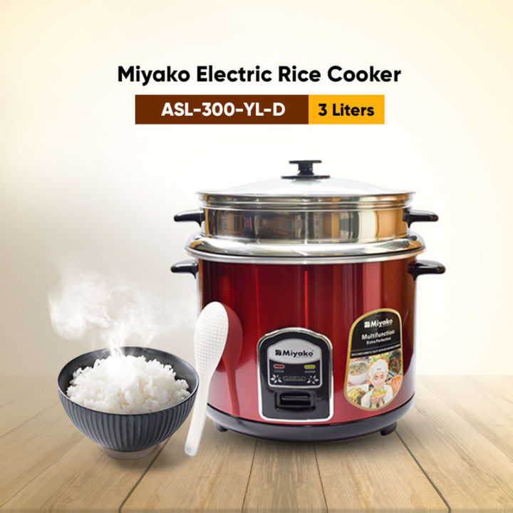 Miyako Electronic Rice Cooker ASL-300-YL-D | Daraz.com.bd