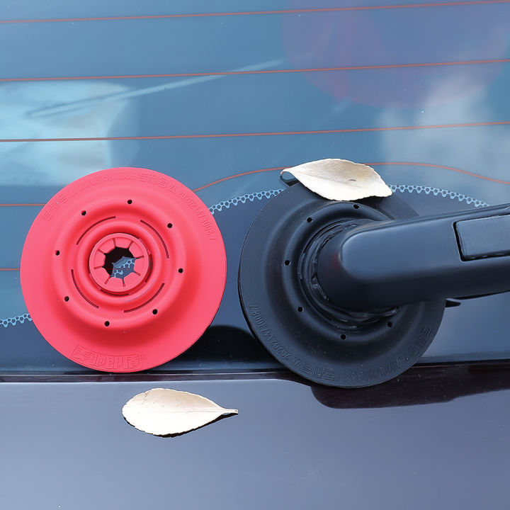 Universal Car Wiper Hole Protective Cover Windshield Silicone Dustproof ...