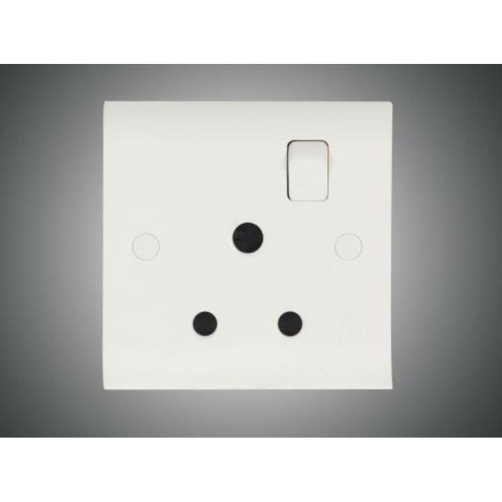 Energypac Elegant Series 15A 3 Pin Round A/C Socket 3Pin AC Electrical ...