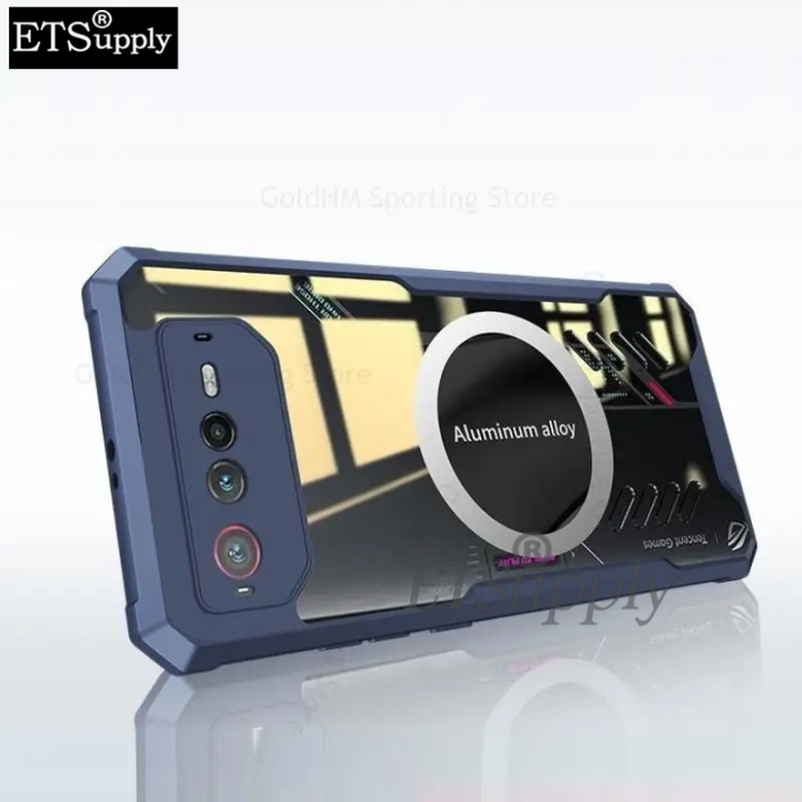 Phone case Asus RogPhone 7 7S Pro Hard Clear Transparent Shockproof Car ...