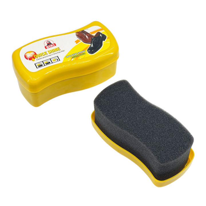 NKSS-01 BIKI shoe shine sponge Quick Shoe Shine Sponge Leather Shiner ...