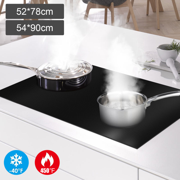 Induction Cooker Cover Silicone Induction Cooker Mat Nonstick Electric ...