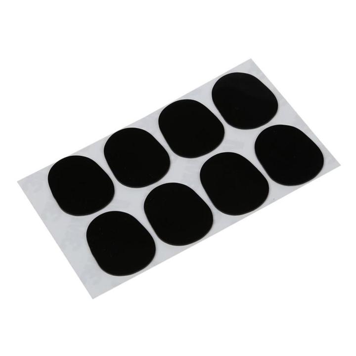 8pcs Alto/Tenor Saxophone Sax Mouthpiece Patches Pads Cushions Black ...