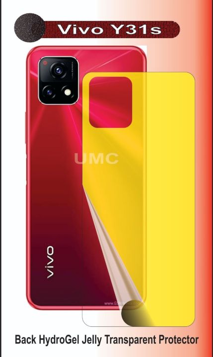 Vivo Y31s Hydrogel Back Poly - Transparent | Daraz.com.bd