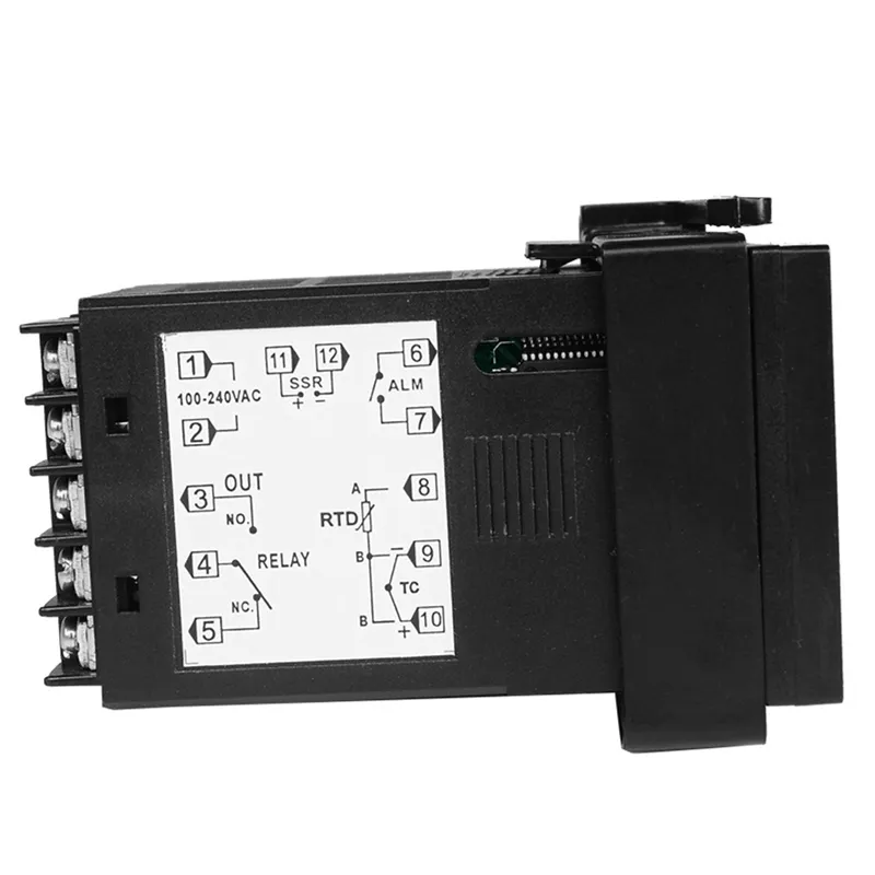 10X MC101 Digital Display PID Temperature Controller Celsius/Fahrenheit ...