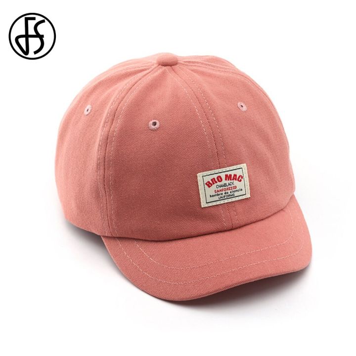 FS 2023 Brand Short Brim Baseball Cap For Men Red Yellow Patch Design ...