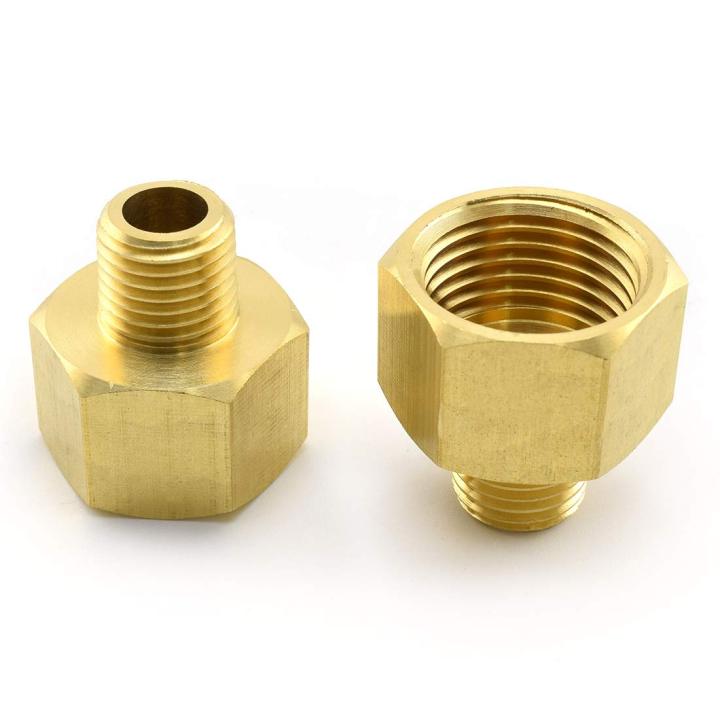 Brass Pipe Fitting Adapter 1/4" NPT Male to 1/2" NPT Female Reducer Connector | Daraz.com.bd
