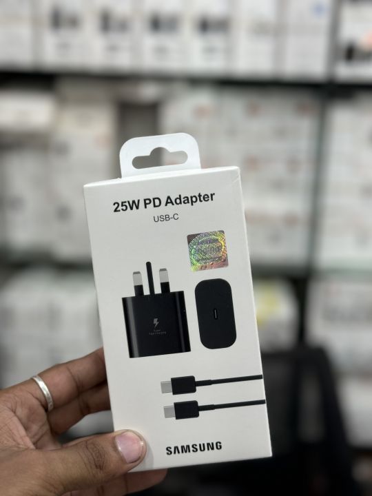 SAMSUNG 25w/45w Watt Wall Charger USB-C PD Super Fast Charging Wall Charger Adapter Made in ...