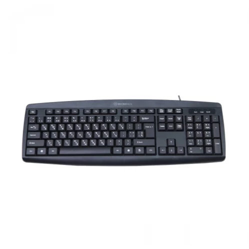 Micropack K203 Black Basic USB Keyboard with Bangla | Daraz.com.bd