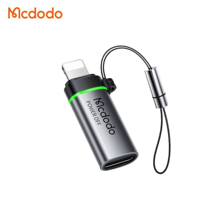 Mcdodo OT-259 36W USB-C to Lightning Auto Power Off Adapter | Daraz.com.bd