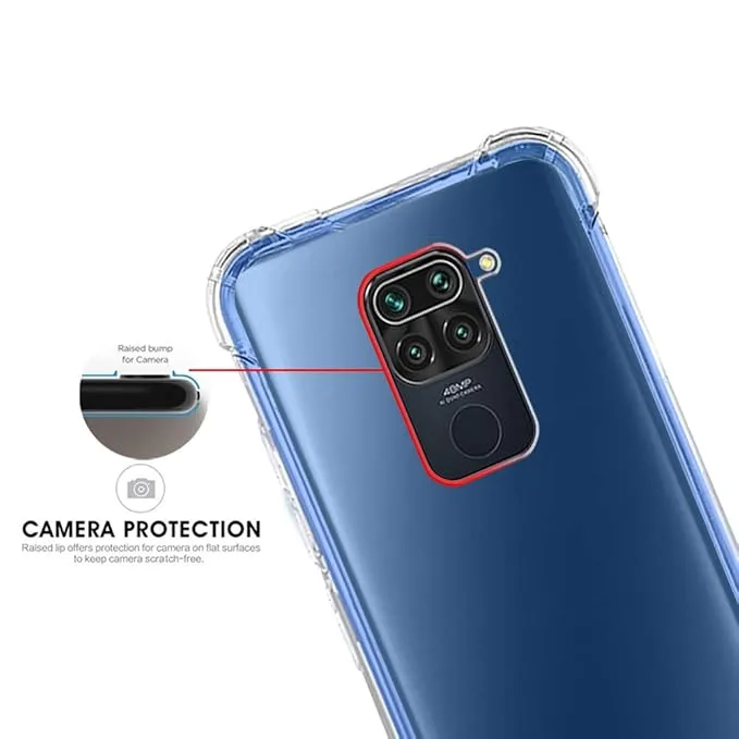 Redmi Note 9 Soft TPU Back Case – Flexible, Transparent, Shockproof ...