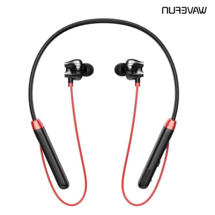 Wavefun Flex U Dual Dynamic Speaker Wireless Neckband Earphone ...