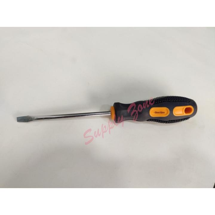JK Soft Grip Screwdriver Flat 4 inches | Daraz.com.bd