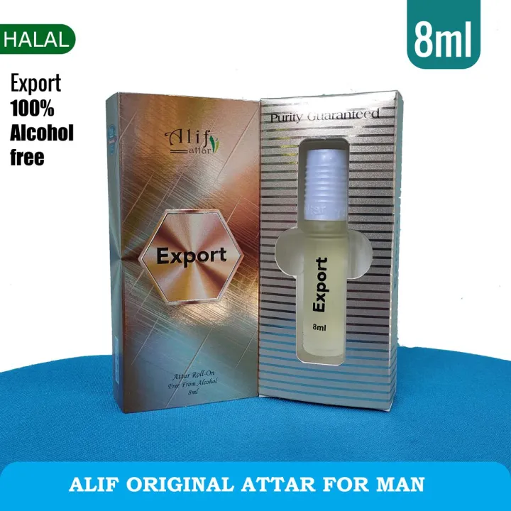 Export Attar(আতর) Long Lasting Roll On Non Alcoholic Perfume Attor (হালাল) - 8ml | Daraz.com.bd