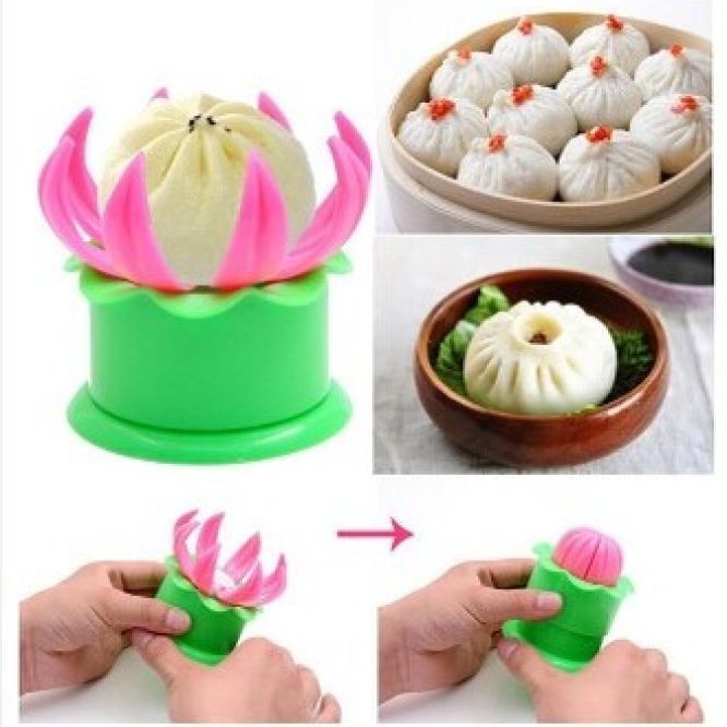Momo Maker Heavy Pastry Steamed Stuffed Bun Pie Dumpling Making Mould ...