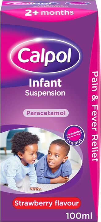 Calpol Infant Suspension Paracetamol Medication For 2+ Months ...