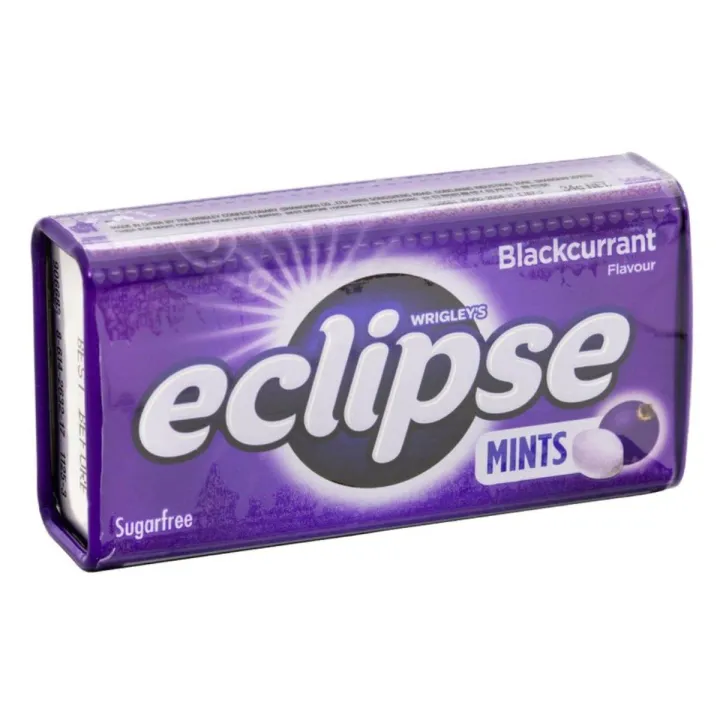Wrigley'S Eclipse Blackcurrant Mints Flavor - 35G (Sugar Free) | Daraz ...