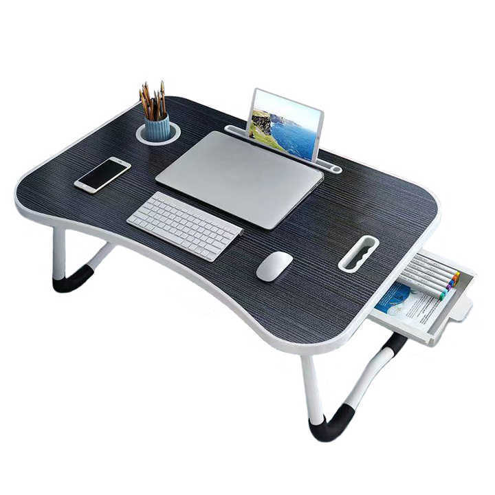 Provide Comfortable Study Space With Foldable Laptop Table And Without ...