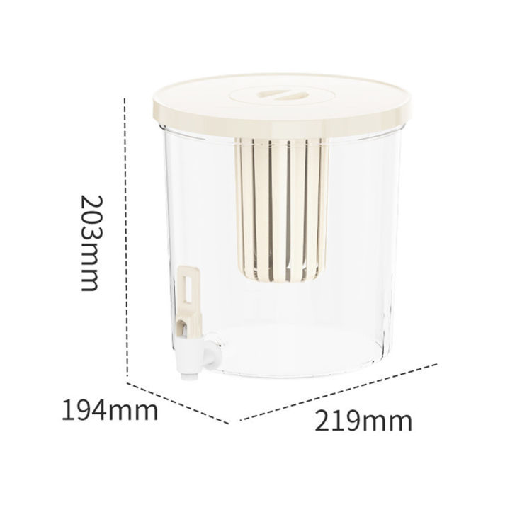 Cold Kettle Wide Mouth Premium 4.5l Dri Dispenser with Faucet Perfect ...