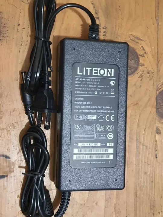 Liteon High Quality 12V 5A Power Supply Adapter for LCD LED OLED TV ...