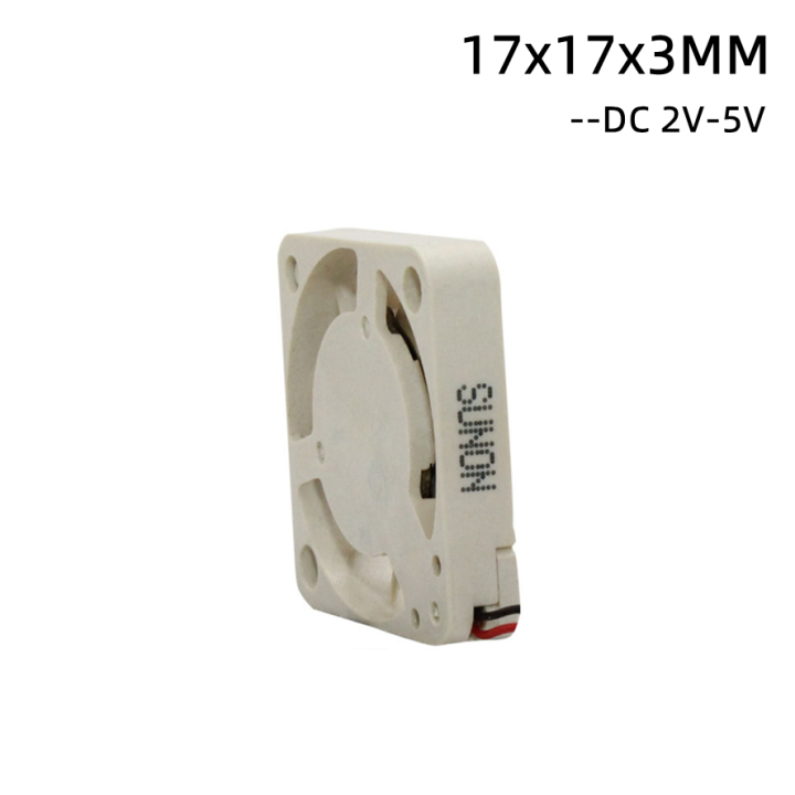 SUNON 1703 UF3H3-702 1.7CM Mini Cooling Fan 3.3V 0.1W 5V 0.3W 13000RPM ...